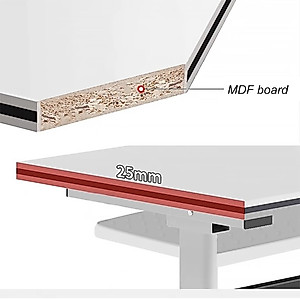 3 pcs Foldable Meeting Table,Flip Top Mobile Training Table with Modesty and Lockable Wheels, for Conference Rooms,Training Rooms,Media Centers,Classrooms (Color : A, Size : 120 * 60 * 75cm)