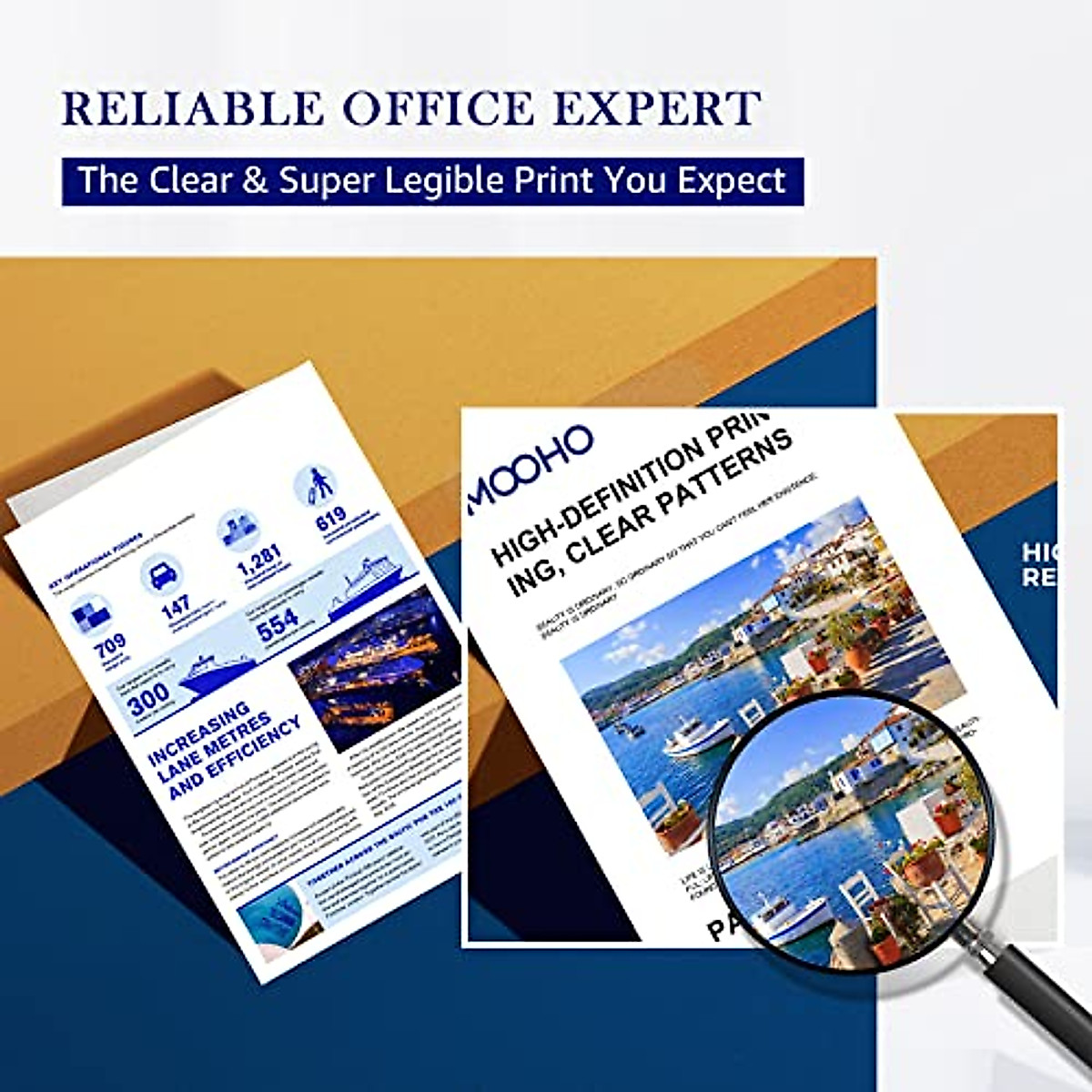 Mooho Compatible Toner Cartridge Replacement for Brother TN227 TN-227 TN227BK TN223 TN223BK/C/M/Y for MFC-L3770CDW HL-L3270CDW HL-L3290CDW MFC-L3710CW Toner Printer (TN-227BK/C/M/Y High Yield 4 Pack)