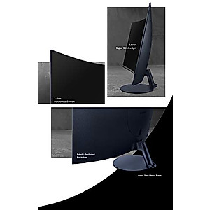 SAMSUNG 32-inch T55 Series - 1000R Curved Monitor: 75Hz, 4ms, 1080p (LC32T550FDNXZA)