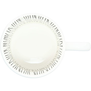 Pavilion - Mom You Are Loved - 16 Oz Debossed Butterfly Rainbow Stripe Coffee Cup Mug