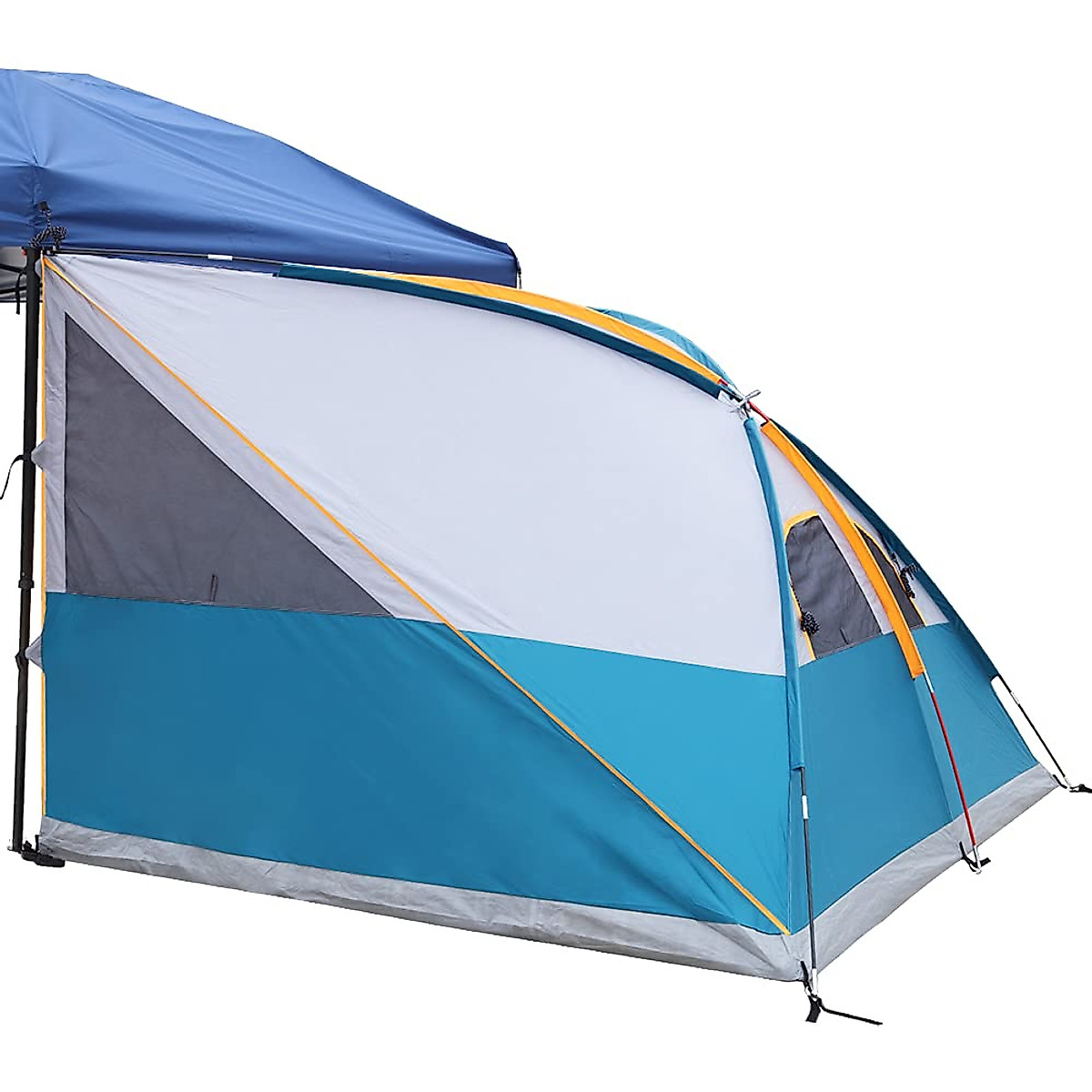 UNP Camping Tent | Canopy Side Tent for 10' x 10' Canopies Tent Easy Set Up Gazebo, Ocean Blue (Canopy/SHELTER NOT Included)