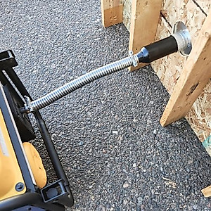 Generator Exhaust Extension Silencer Kit with Insulated Through-Wall Mounting Plate