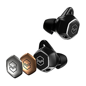 V-MODA Hexamove Pro, Wireless Earbuds - Black (HEXM-PR-BK)
