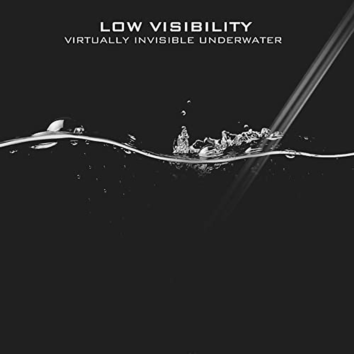 KastKing TriPolymer Advanced Monofilament Fishing Line,ICE Clear,4LB,300 Yds