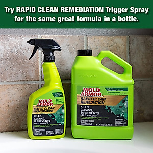 Mold Armor Rapid Clean Remediation, 1 Gallon; Kills, Cleans & Prevents Mold & Mildew