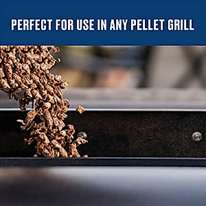 Kingsford 100% Natural Hickory Hardwood Blend Pellets - for All BBQ Grills & Smokers, 18 lbs
