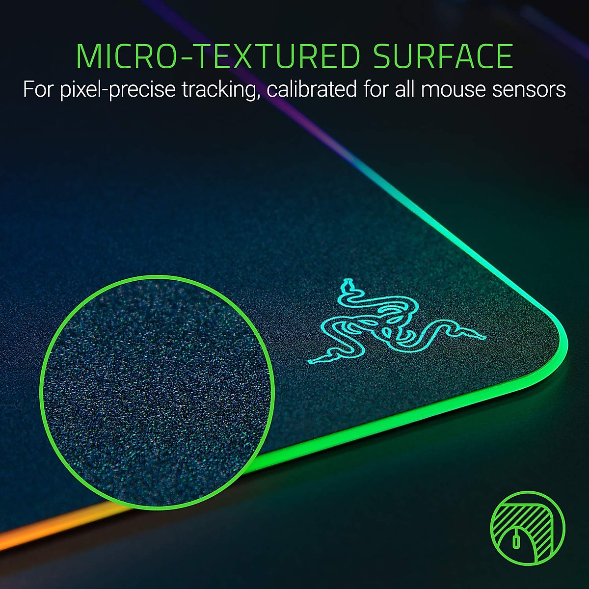 Razer Firefly V2 Gaming Mousepad + Basilisk Ultimate w/o Dock Gaming Mouse Bundle