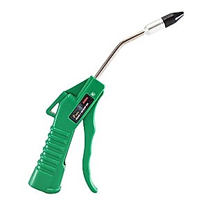 Astro Pneumatic Tool 1717A Deluxe 4" Air Blow Gun with 1/2" Removable Tip, Green