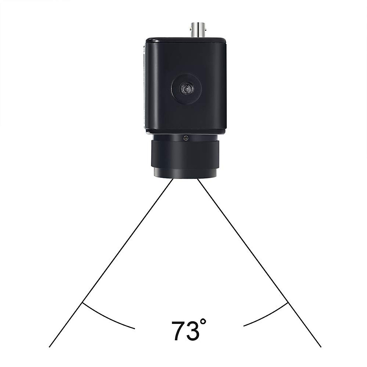 MOKOSE Mini SDI Camera with 3.6mm HD No Distortion Lens, HD-SDI 2 MP 1080P HD Digital CCTV Security Camera, 1/2.8 High Sensitivity Sensor CMOS with OSD Menu