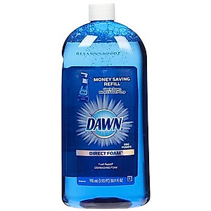Dawn Direct Foam Dishwashing Foam Refill-Fresh Rapids-31 oz., 915 milliter (Quantity of 3)