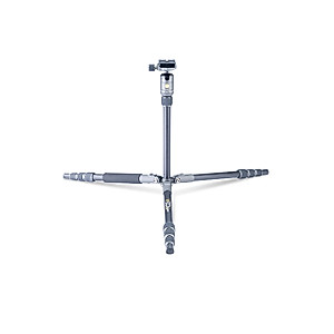 Vanguard VEO2GO204AB Aluminum Travel Tripod with Ball Head for Sony, Nikon, Canon, Fujifilm Mirrorless, Compact System Camera (CSC)