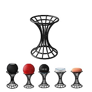 Hangcheng Smart Speaker Table Stand for Echo Dot 5nd/4rd/3th/2th Gen, Echo 4nd/3rd/2th Gen, Echo Glow, Homepod Mini and Google Home Mini/Nest Mini,Desktop Holder Protect Smart Speaker