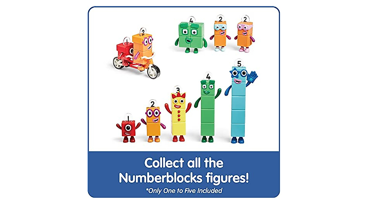 Numberblocks Friends Figures Set for Kids 3-5