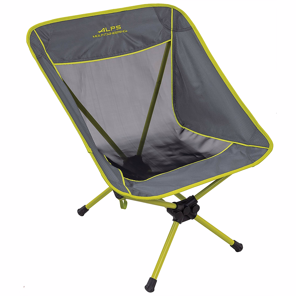 ALPS Mountaineering Simmer Camping Chair, One Size, Citrus/Charcoal