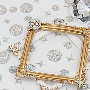 Blopee Disco Ball Confetti, Glitter Disco Party Decorations, 230PCS Disco Confetti for Disco Themed Party Decorations