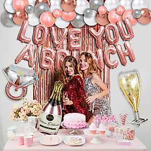 Brunch Party Decorations Birthday Brunch Decorations Bridal Shower Brunch Decorations Valentines Brunch Love You A Brunch Balloons Banner Bachelorette Party Decorations Decor