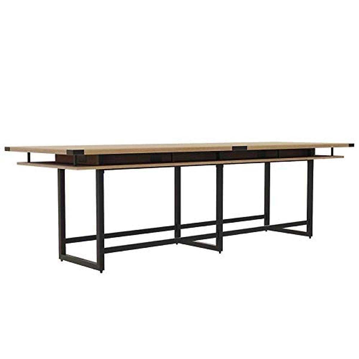 Safco Mirella Conference Table, Standing-Height, 12'