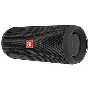 JBL Flip 4 Waterproof Portable Bluetooth Speaker (Black) (Renewed)
