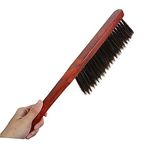 SOESFOUFU Long Handle Bed Brush Cleaning Brush Brushes Broom Furniture Brush Clothes Brush Wood Brush Bench Brush Upholstery Brush Hand Brush Car Brush Sofa Dust Brush The Pet Brown