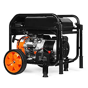 WEN 5600-Watt Portable Generator, Electric Start, 224cc, Transfer-Switch and RV-Ready with CO Shutdown Sensor (GN5602X)