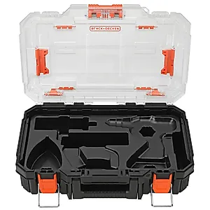 BLACK+DECKER MATRIX 20V MAX* Cordless 4-Tool Combo Kit with Storage (BDCDMT1204KITC1)