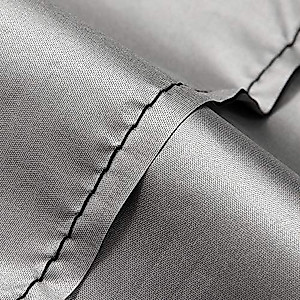 BullStar 2Pcs Patio Zero Gravity Folding Chair Cover Outdoor Folding Chair Protector Waterproof and UV Resistant, Black