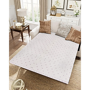 Ferlizer 4" [Queen] Sofa Bed Mattress Replacement, Lavender Infused Memory Foam Sofa Mattress Topper with Ultra Soft Cover, CertiPUR-US Certified