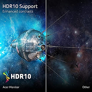 Acer Nitro 24.5" Full HD 1920 x 1080 PC Gaming Monitor | AMD FreeSync Premium | Up to 250Hz Refresh | 1ms (VRB) | ZeroFrame | ErgoStand | 1 x Display Port 1.2 & 2 x HDMI 2.0 Ports