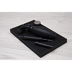 Sizzix Tim Holtz Die Brush & Magnetic Die Pick Tool Kit 665303 – Papercraft & Scrapbooking Intricate Die Paper Remover Set (Black)