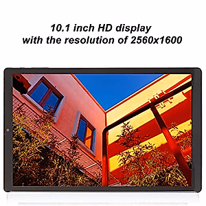 Tablet PC 10.1 Inch Tablet Dual Cards Dual Standby 100-240V 2560x1600 Resolution for Study for Android 12 (US Plug)