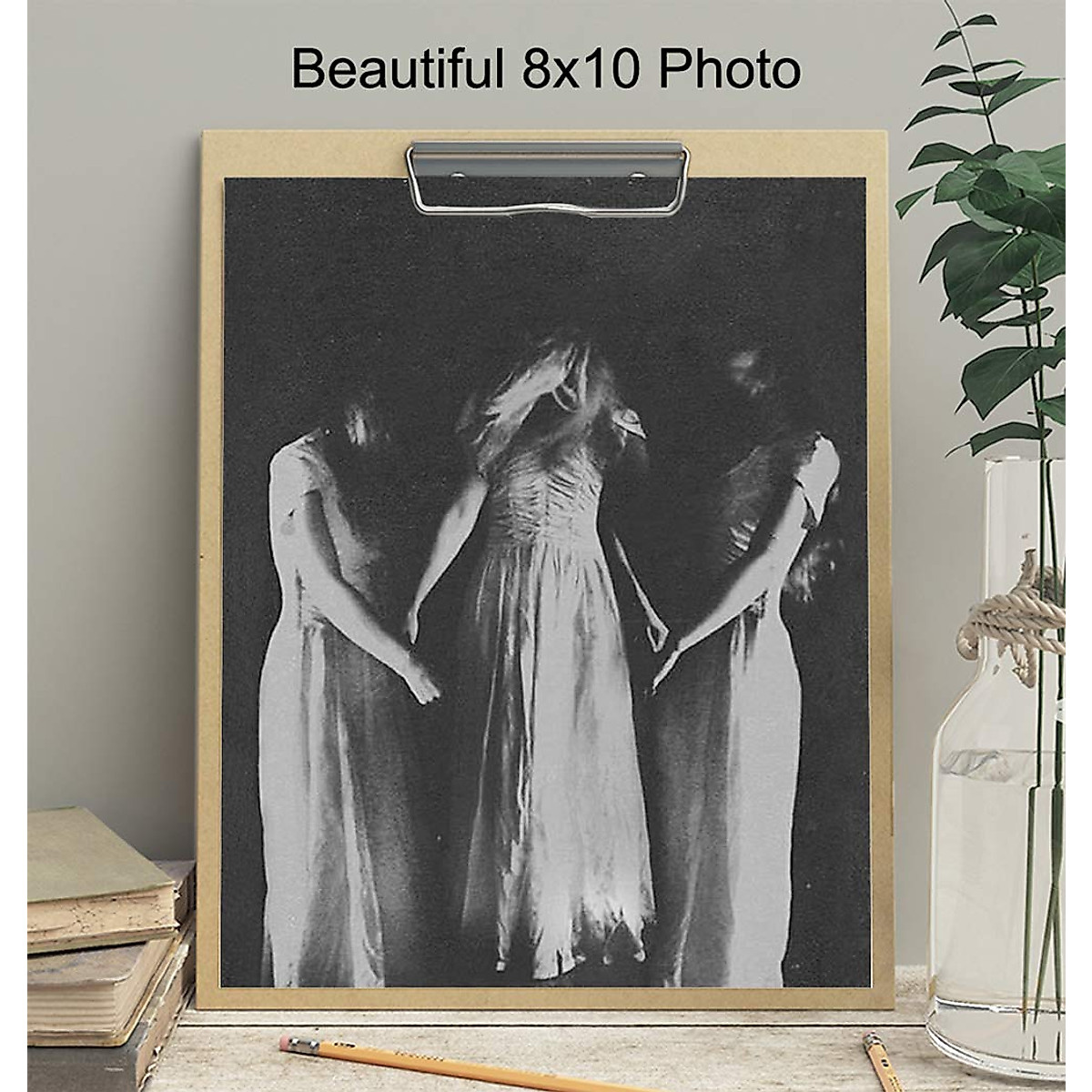 Witch Decor - Wicca Wall Decor - Pagan Gifts - Paganism - Witches Coven - Witchcraft Wiccan Supplies - Gothic Wall Art Poster - Scary Creepy Goth Room Decor Picture - Satanic Black Magic