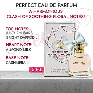 Marc Jacobs 4 Pieces for Women Mini Gift Set, 0.55 Ounce