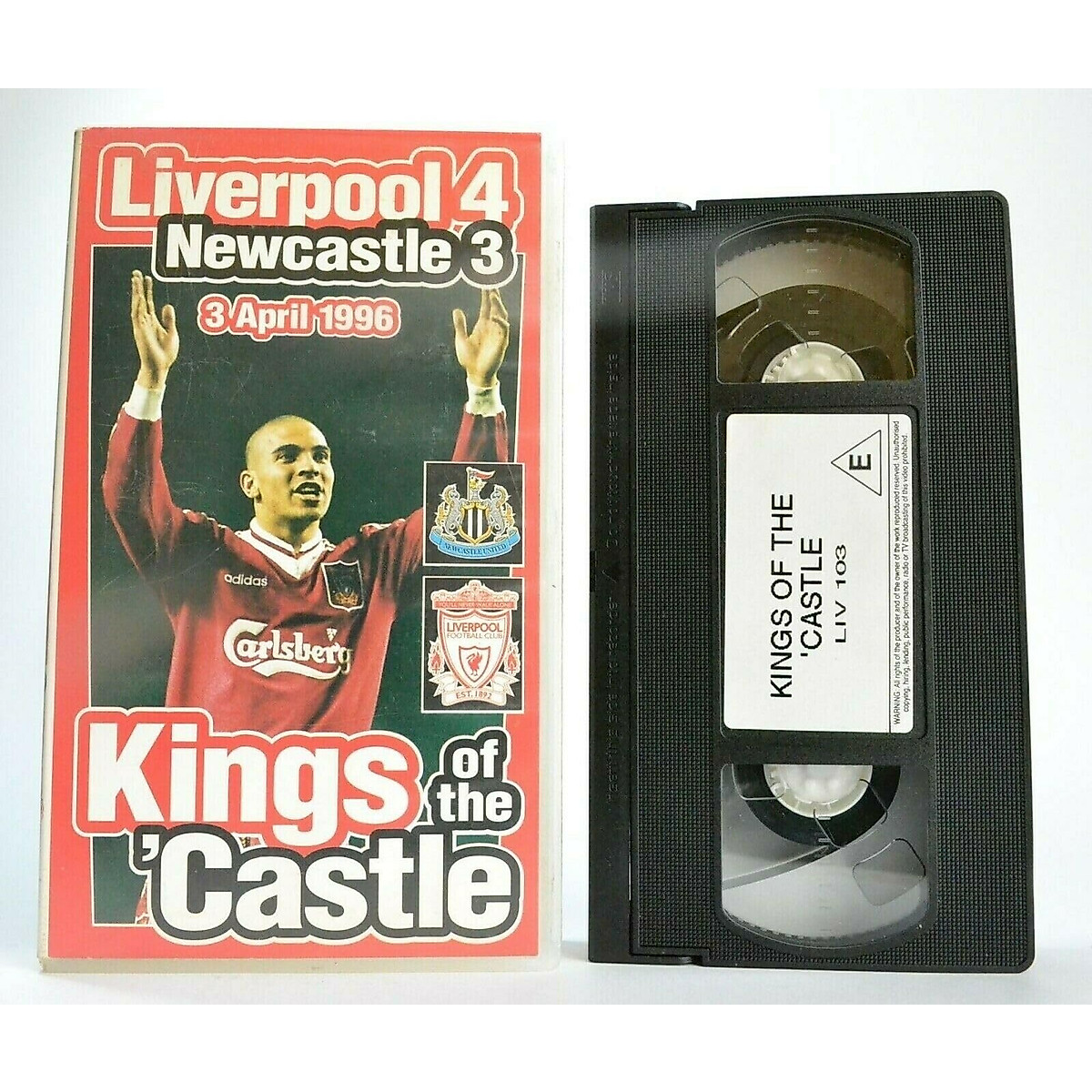 Kings Of The 'Castle [Liverpool Vs Newcastle] - [1996] - Football - Sports - VHS