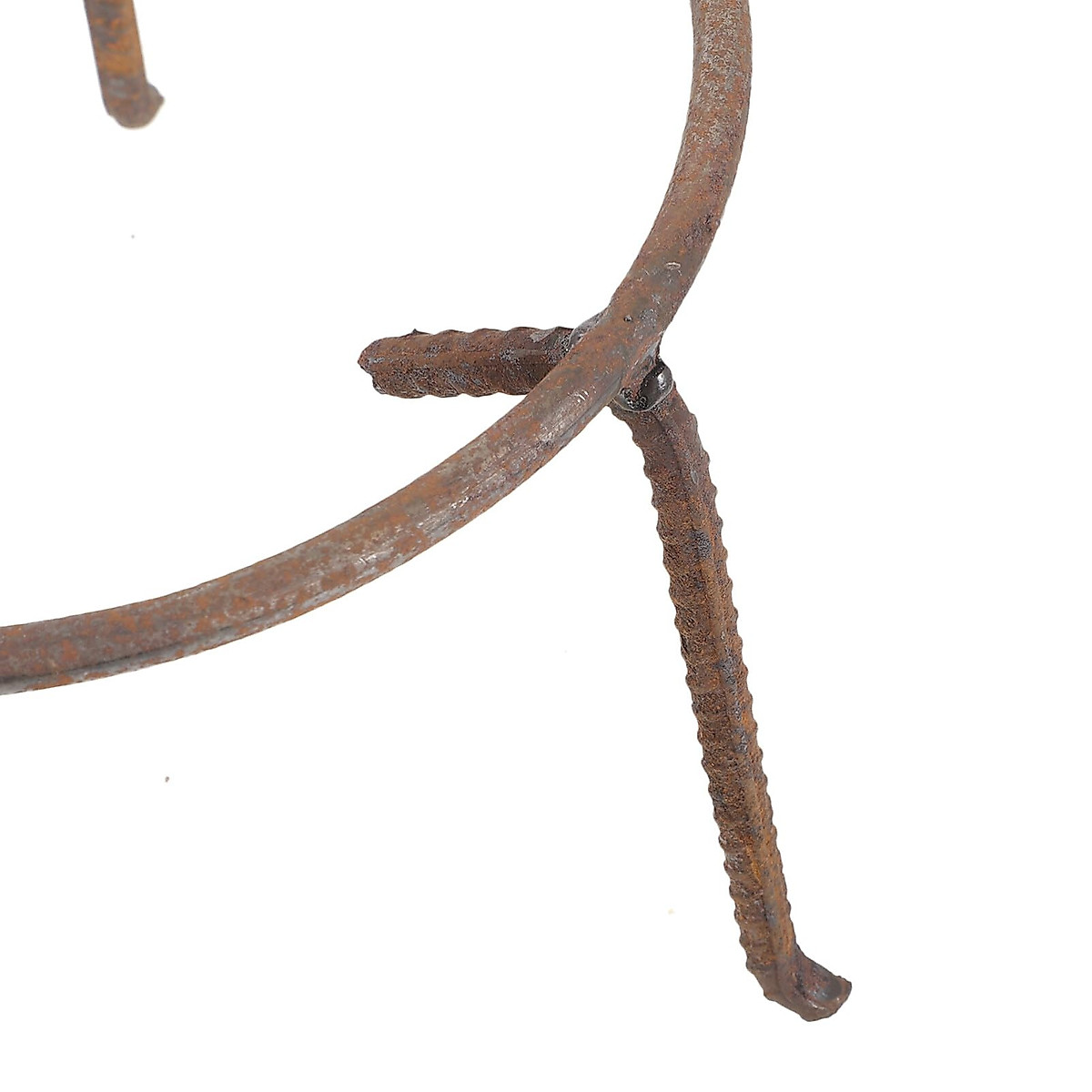 GANAZONO Small Camping Pans Tripod Open Fire Camping Tripod Cooking Stand Iron Pot Stand Tripod Grill for Campfire Camping Backyards Patios