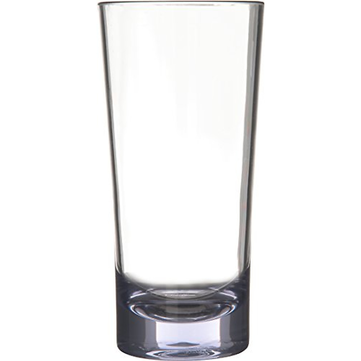 Carlisle FoodService Products Alibi Plastic Beverage Glass for Restaurant, Kitchen, and Bar, 13.9 Ounces, Clear