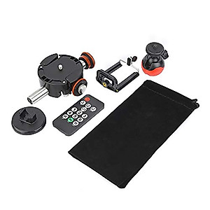 Camera Video Track Dolly, Electric Slider Photography Car L8X with Wireless Remote Control a Small Camera Mount Adjustable 2 Wheels for Action Cameras for Phone