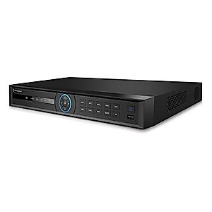 Amcrest 4K NV5232 (32CH 1080P/3MP/4MP/5MP/6MP/4K/12MP) Network Video Recorder - Supports up to 32 x 4K IP Cameras, Supports up to 2 x 10TB Hard Drives (Not Included) (No PoE Ports Included)