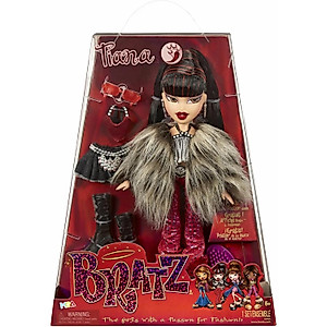 Bratz Original Fashion Doll Tiana Series 3 with 2 Outfits and Poster, Collectors Ages 6 7 8 9 10+(Multi color)
