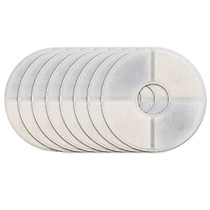 Wonder Creature Cat Water Fountain Replacement Filter, 8 Filters Pack, Compatible with Most Cat Fountain and Pet Water Fountain, Activated Carbon Filter