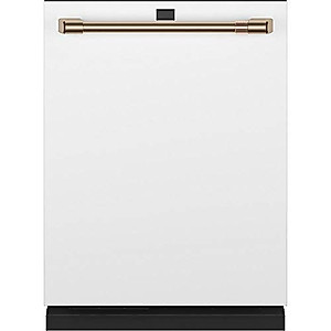 Cafe CDT875P4NW2 Smart Top Control Tall Tub Dishwasher in Matte White with Stainless Steel Tub, Fingerprint Resistant, 39 dBA
