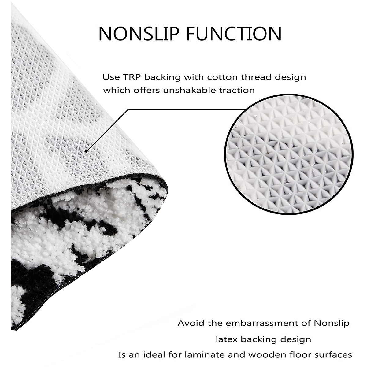 Estmy Gothic Rug Spider Web Indoor Halloween Rug 2x3, Plush Gothic Cute Fun Halloween Bathroom Rugs Non Slip Kitchen Rug Washable, Halloween Throw Area Rugs for Front Door Porch Indoor Doormat