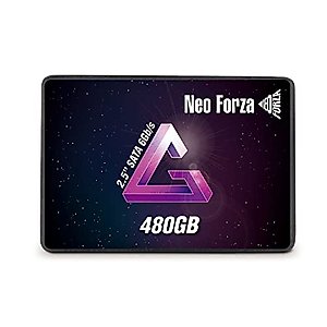 Neo Forza NFS01 2.5" 480GB 3D TLC SATA III High Speed up to 560MB/s Read, 510MB/s Write Internal Solid State Drive(SSD) NFS011SA348-6007200