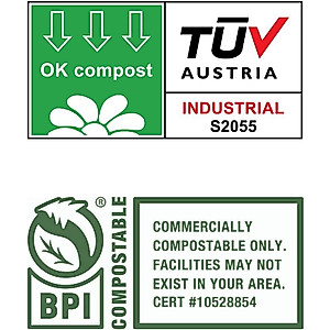 EcoLeo, Compatible with Litter-Robot 4 & 3, Compostable, Eco-friendly Waste Bags with Drawstrings, Thick, for Automatic Litter Box Waste Drawers (20-Count)