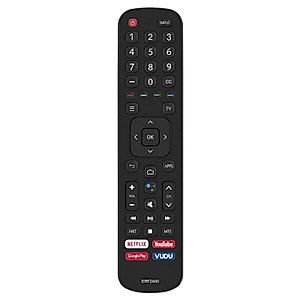ERF2A60 Replacement Remote Control fit for Hisense TV 55H6570F 55H9020F 55H9030F 65H8F 65H6570 65H9F1 65H9020F 65H6510G 75H6510G