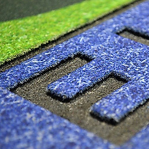 FANMATS 21934 Team Color Crumb Rubber St. Louis Cardinals Door Mat, 1 Pack