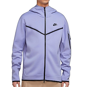 Nike Men's Sportswear Light Thistle Tech Fleece Full-Zip Hoodie - XL