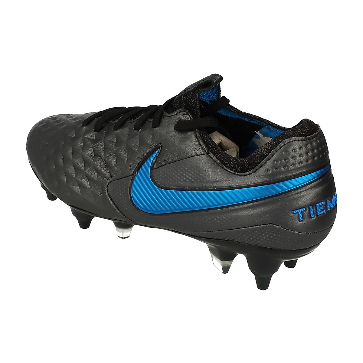 Nike Legend 8 Elite SG-Pro AC Mens Football Boots AT5900 Soccer Cleats (UK 6 US 6.5 EU 39, Black Blue Hero 004)