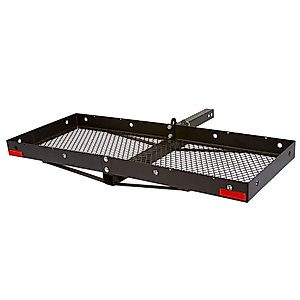 Rage Powersports 48" Folding Bumper Hitch Cargo Carrier Tray