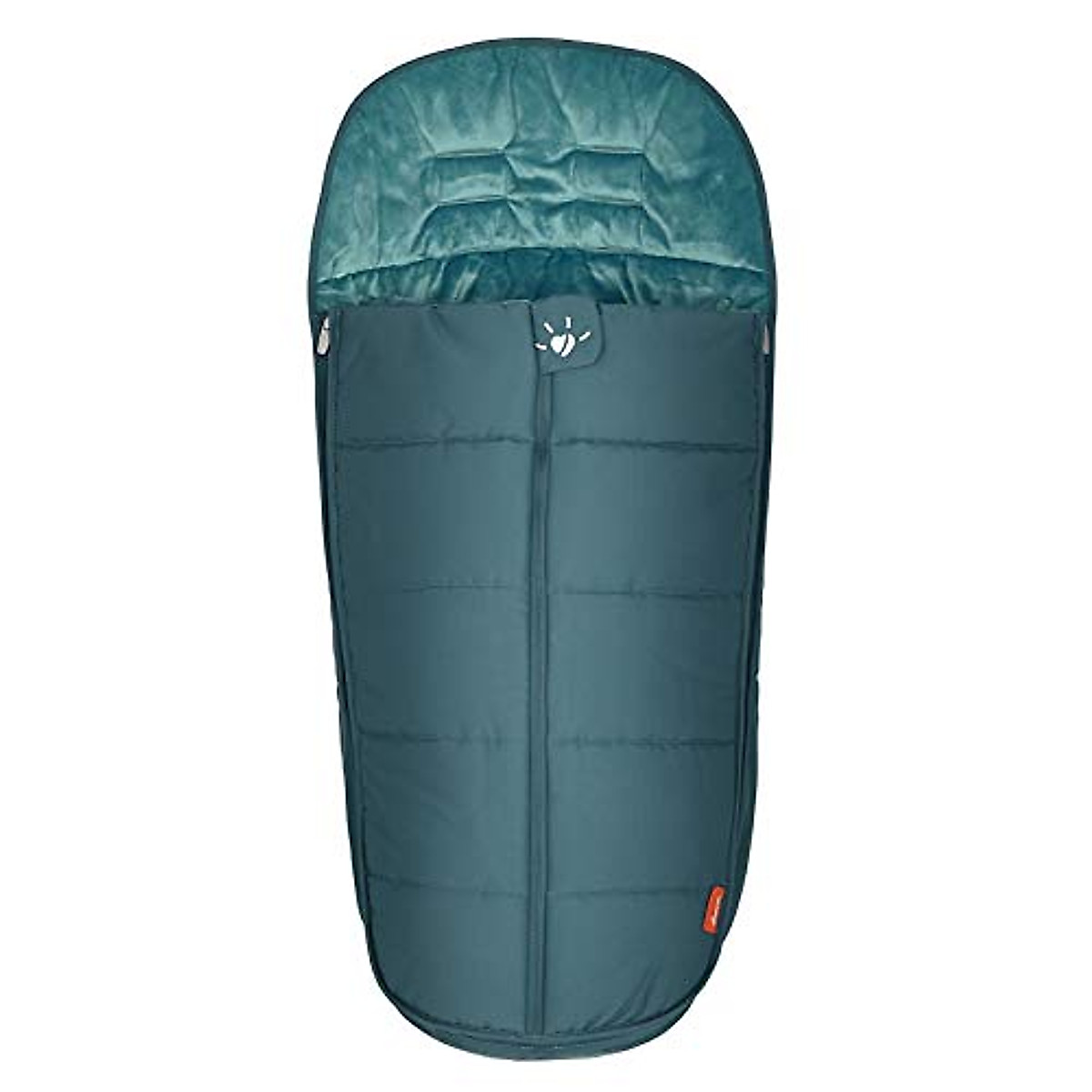 Diono All Weather Stroller Footmuff, Universal Fit from Baby to Toddler with Cozy Super Soft Padding, Weatherproof, Water Resistant Lining, Teal