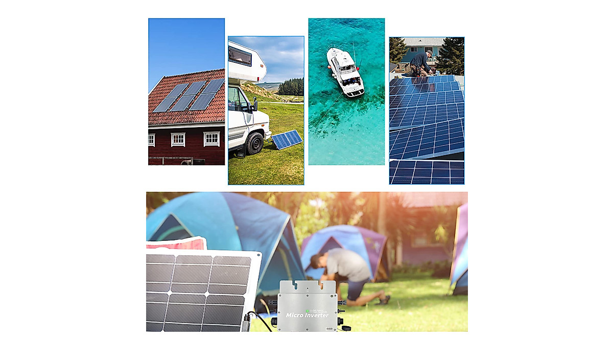 High-Efficiency 1400W Solar Grid Tie Micro Inverter